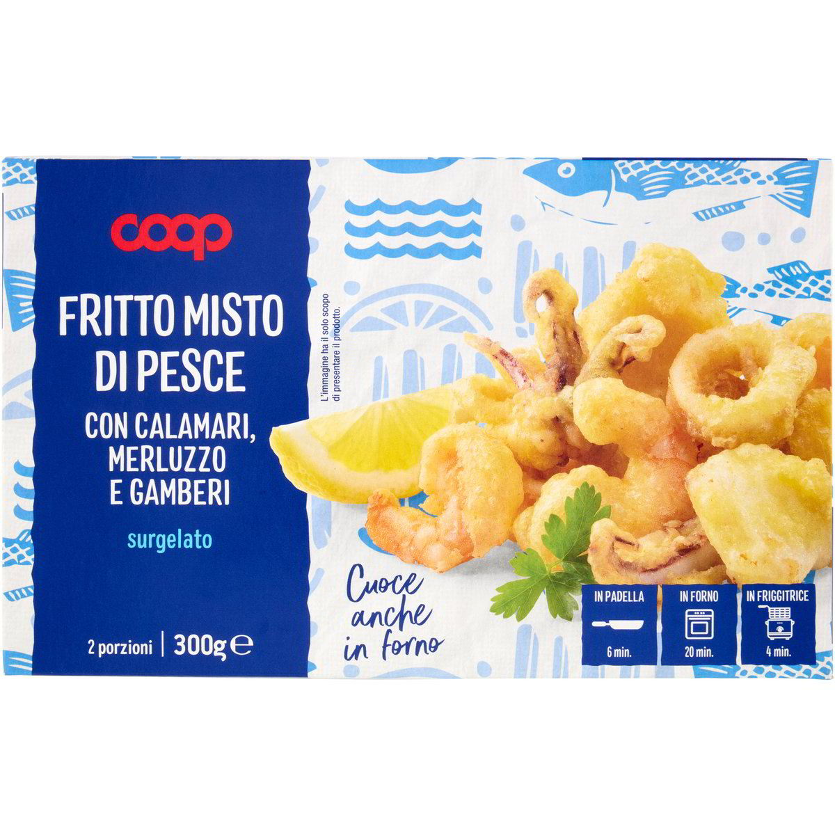 Fritto misto di pesce COOP 300 G - Coop Shop