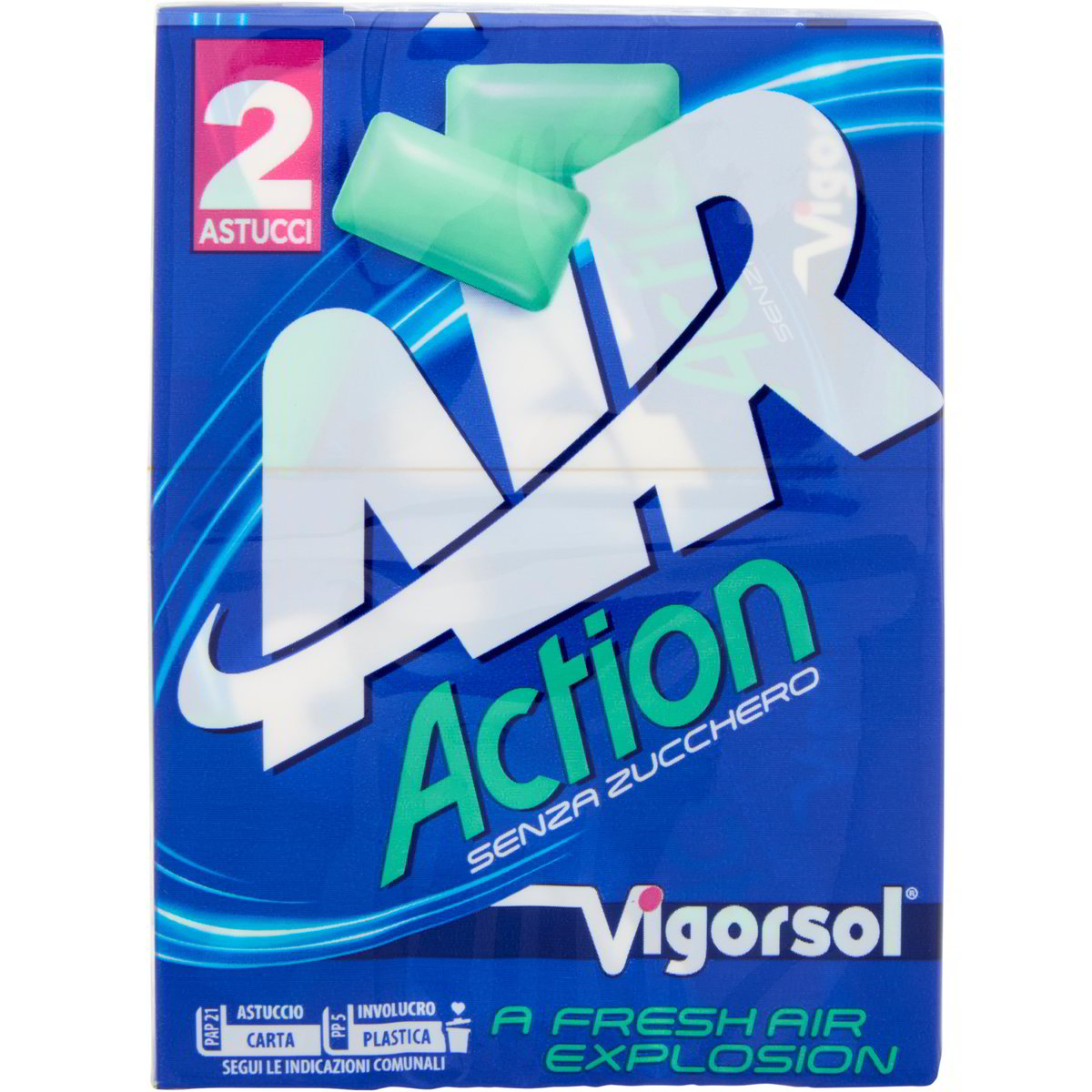 Chewing gum air action x2 VIGORSOL 54 G - Coop Shop