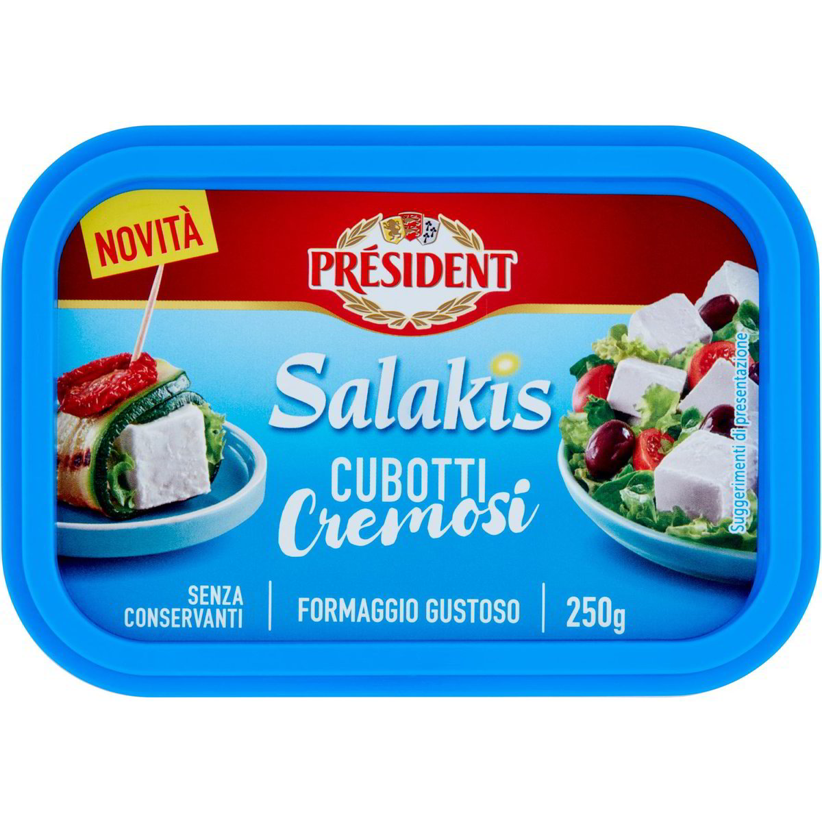 Formaggio salakis cubotti cremosi PRÉSIDENT 250 G - Coop Shop