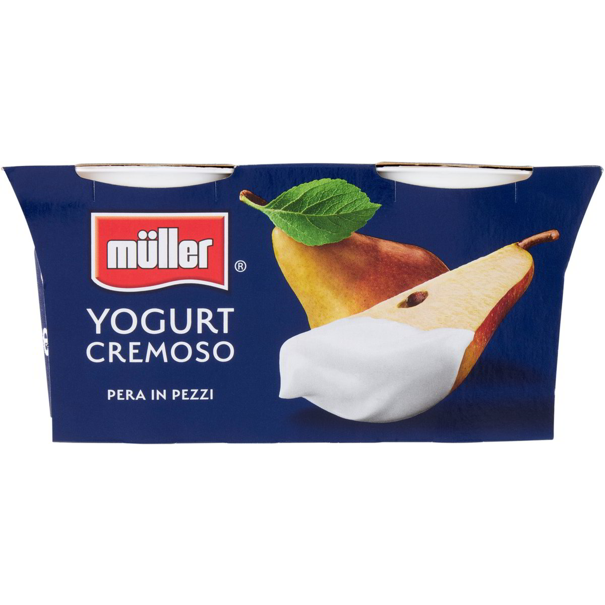 Yogurt cremoso intero con pera in pezzi MULLER 2 X 125 G - Coop Shop