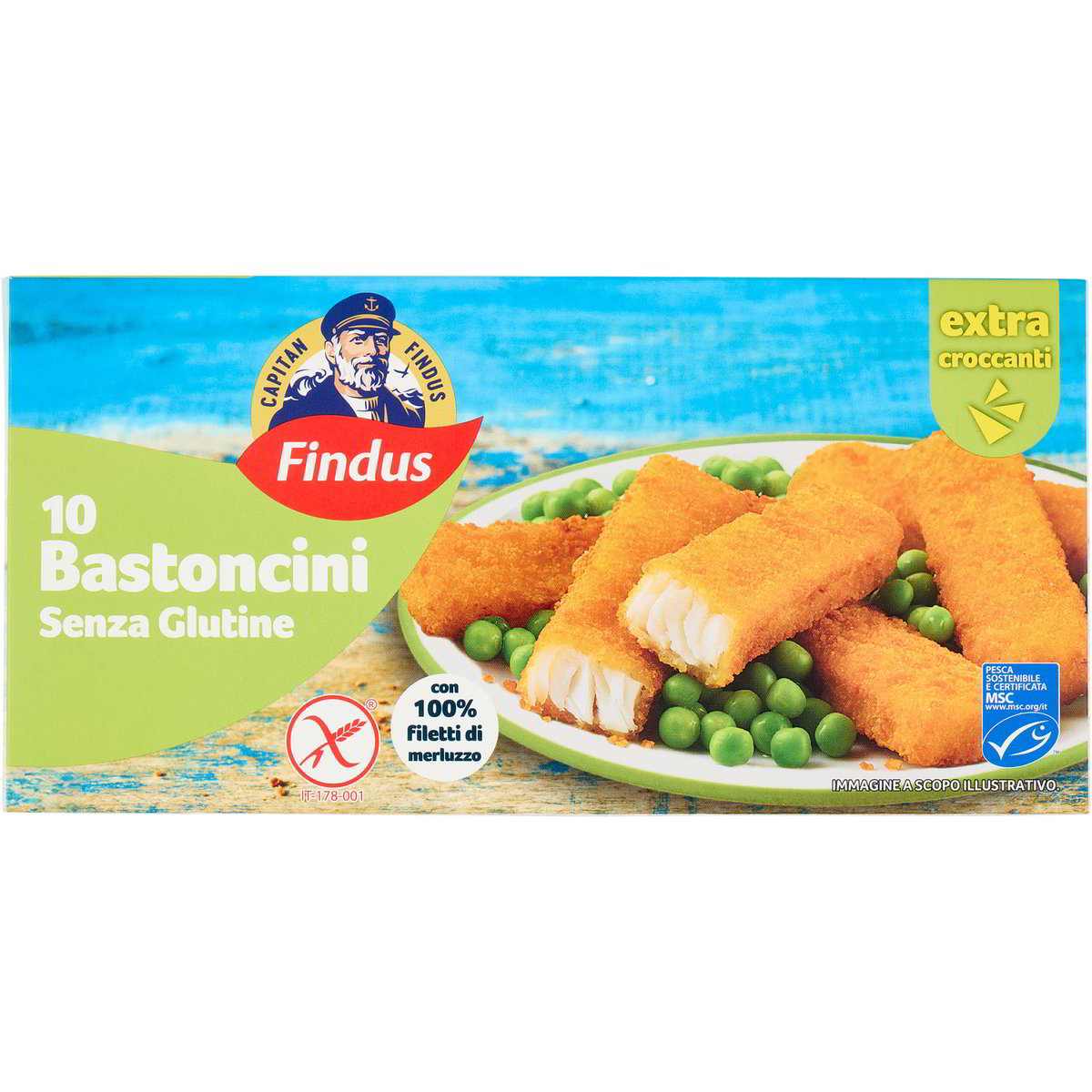 Merluzzo 10 bastoncini FINDUS 300 G - Coop Shop