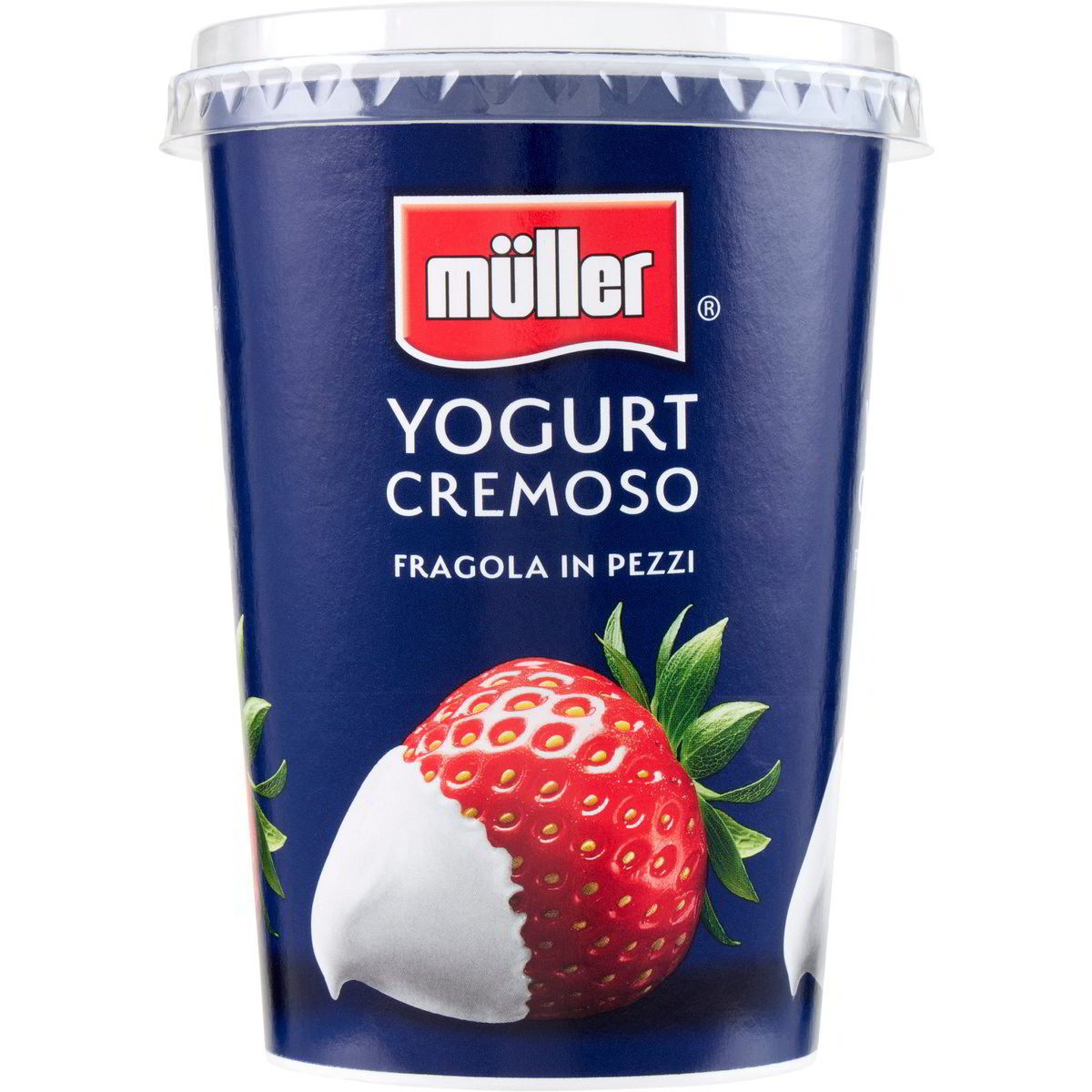 Yogurt intero cremoso con fragola in pezzi MULLER 500 G - Coop Shop
