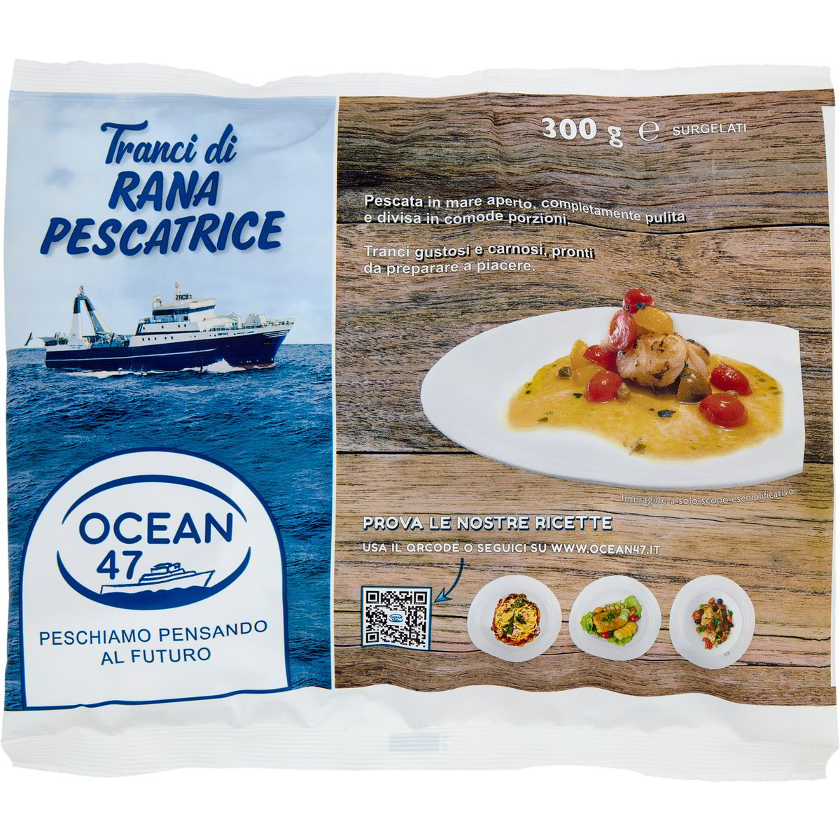 Rana pescatrice in tranci OCEAN 47 300 G - Coop Shop