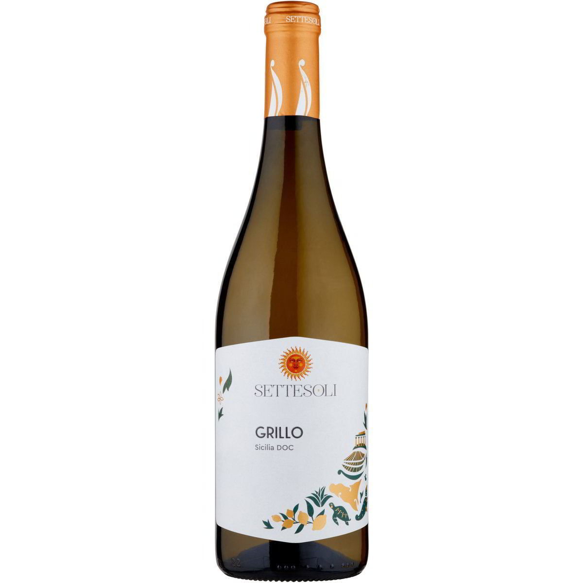 Vino bianco grillo sicilia DOC SETTESOLI 750 ML - Coop Shop