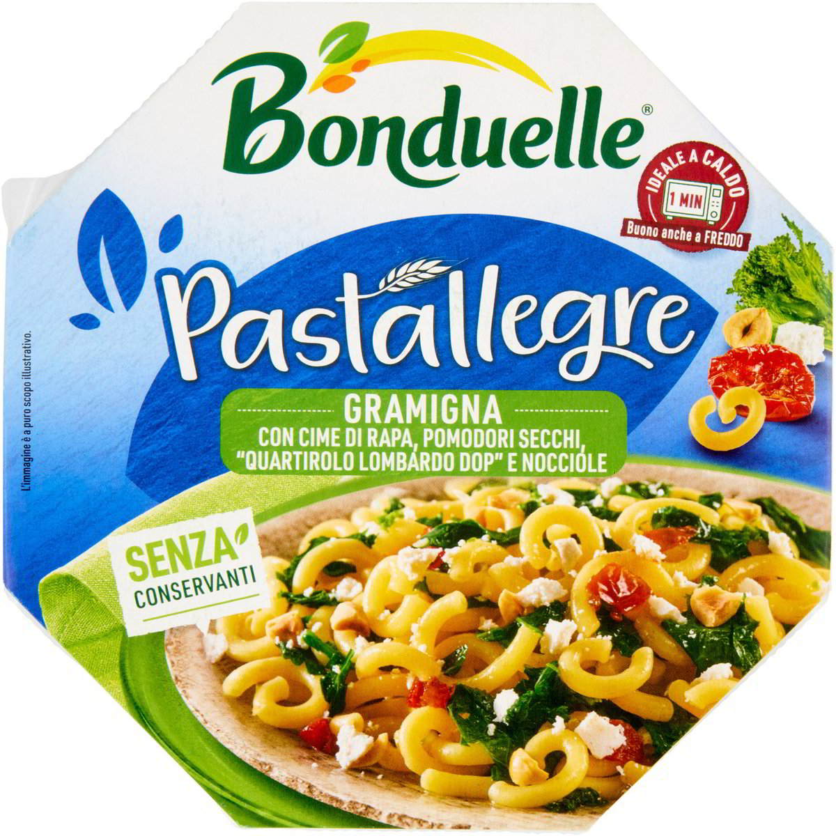 Insalata di pasta pastallegre gramigna cime rapa BONDUELLE 200 G - Coop Shop