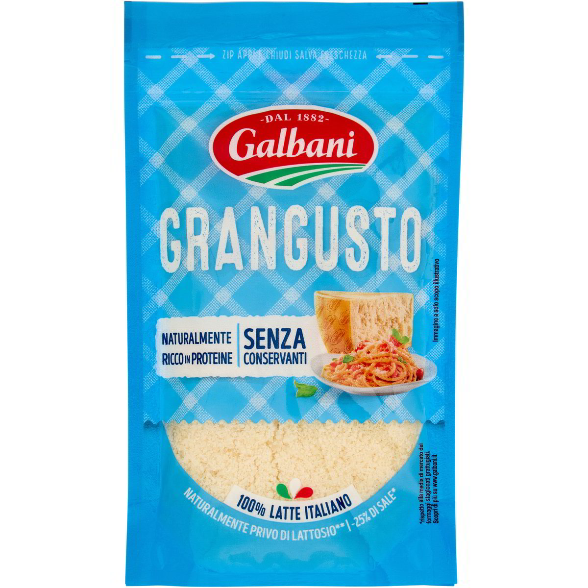 Formaggio grattugiato grangusto GALBANI 90 G - Coop Shop