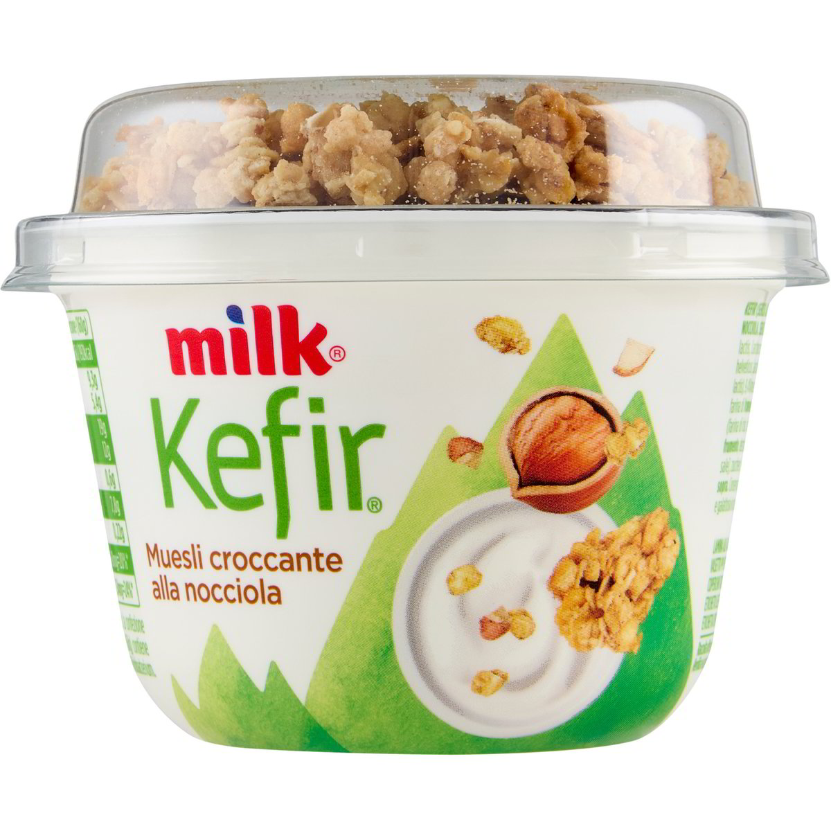Kefir mix croccante alla nocciola MILK 160 G - Coop Shop