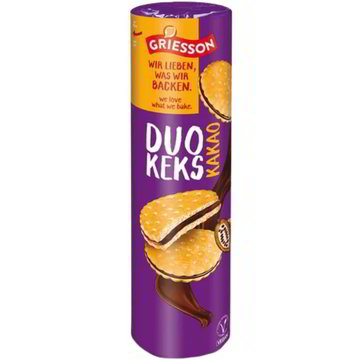 Biscotti duo keks ripieni di crema al cacao GRIESSON 500 G - Coop Shop