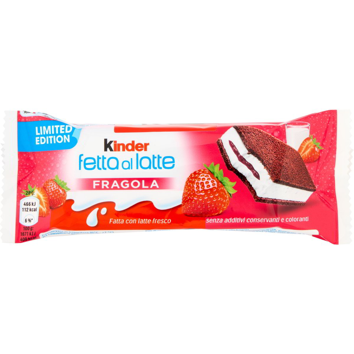 Kinder fetta al latte alla fragola x5 FERRERO 5 X 28 G - Coop Shop