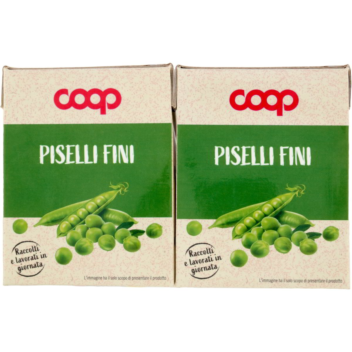 Piselli fini COOP 2 X 380 G - Coop Shop
