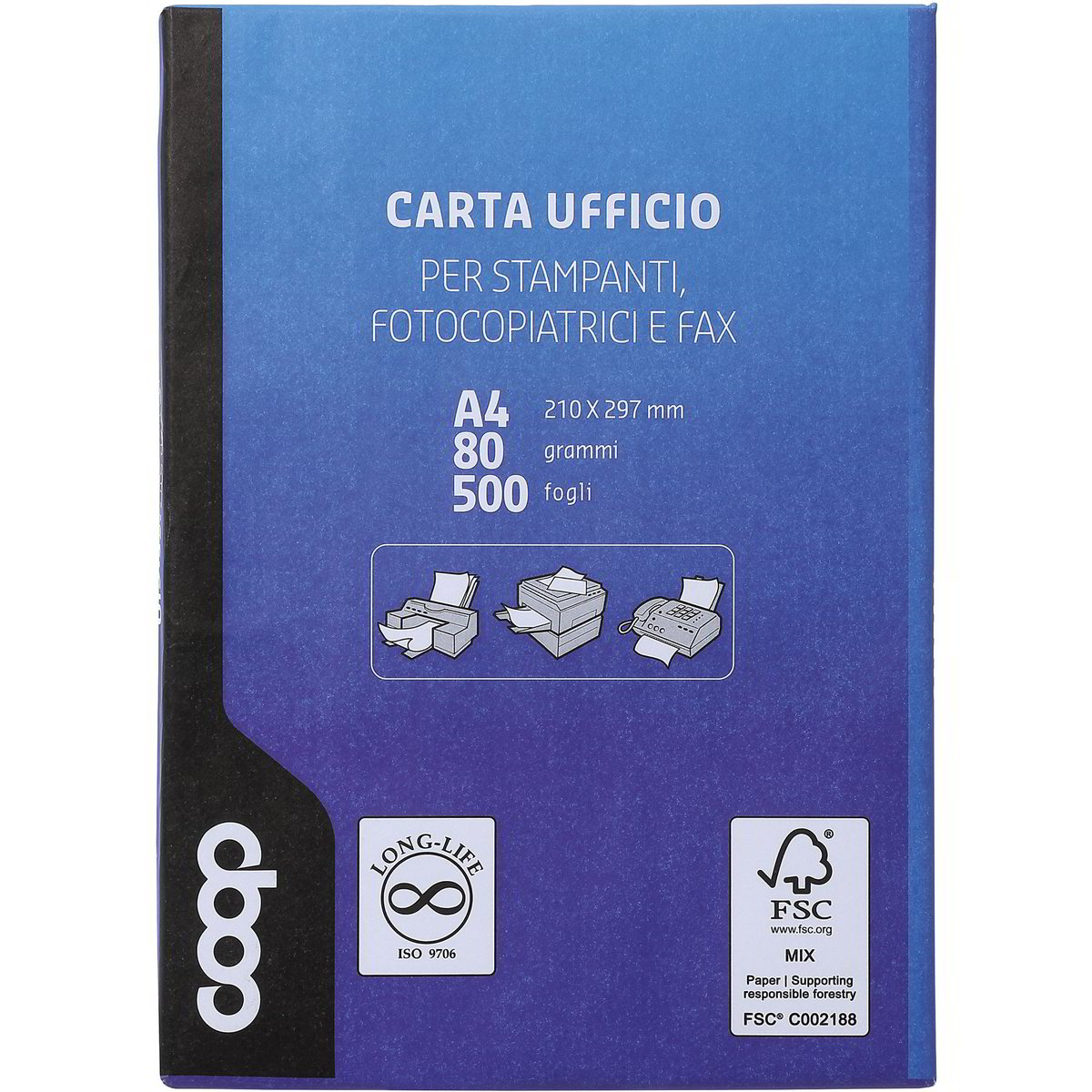 Risma fogli a4 80gr x500 fogli COOP 1 PZ - Coop Shop