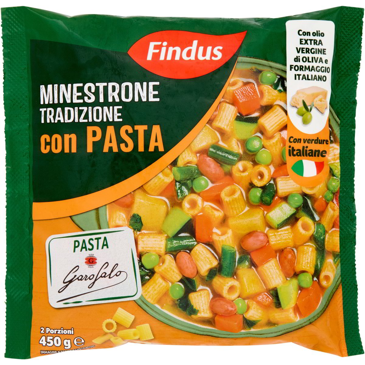 Minestrone tradizione con pasta FINDUS 450 G - Coop Shop