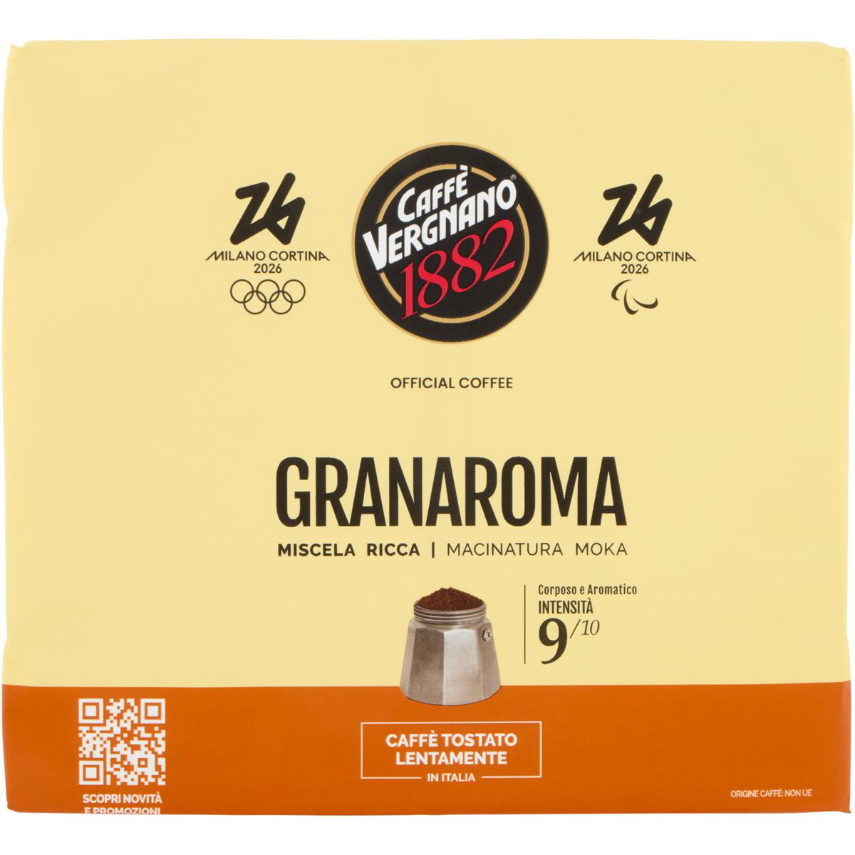 Caffè macinato granaroma miscela ricca VERGNANO 2 X 250 G - Coop Shop