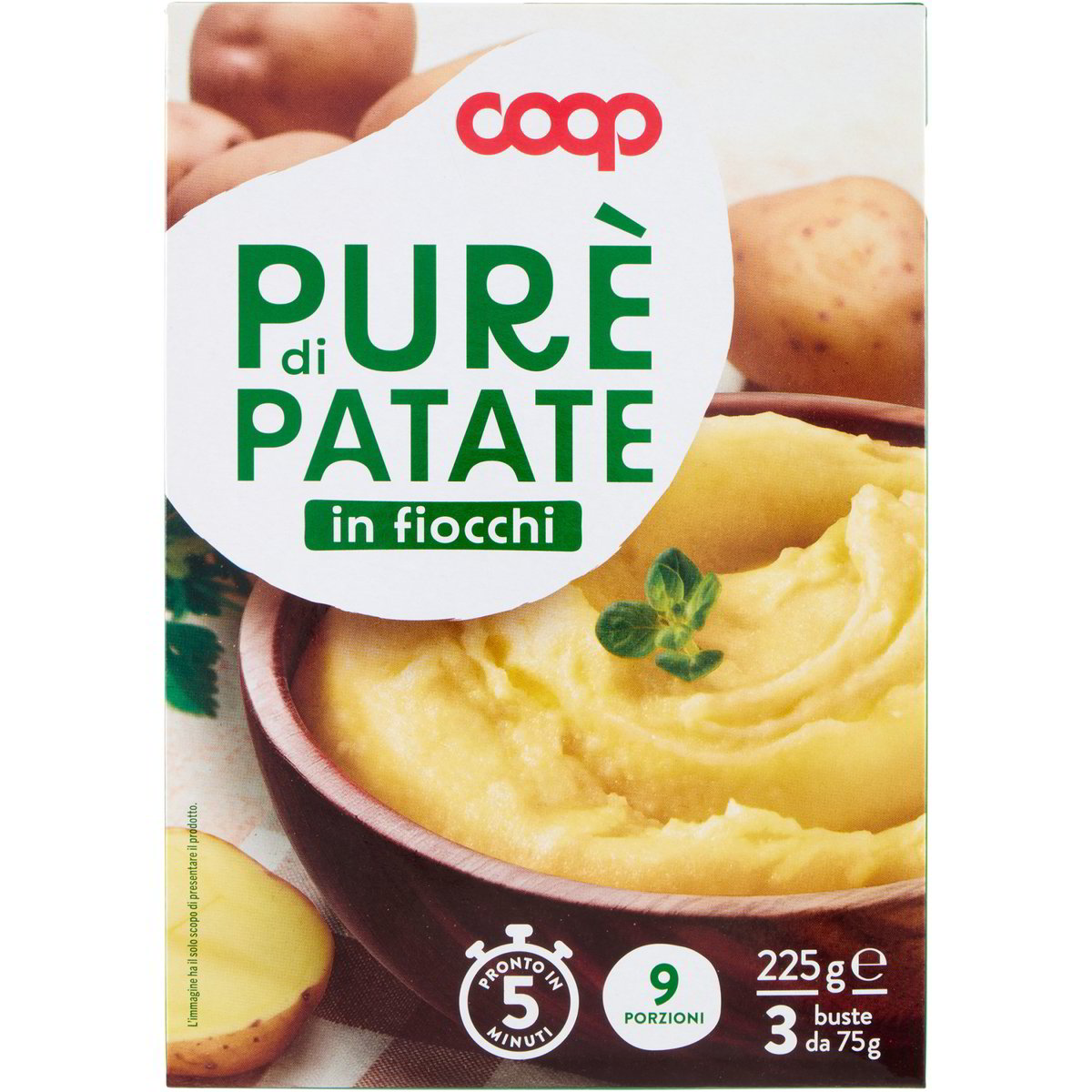 Purè preparato COOP 3 X 75 G - Coop Shop