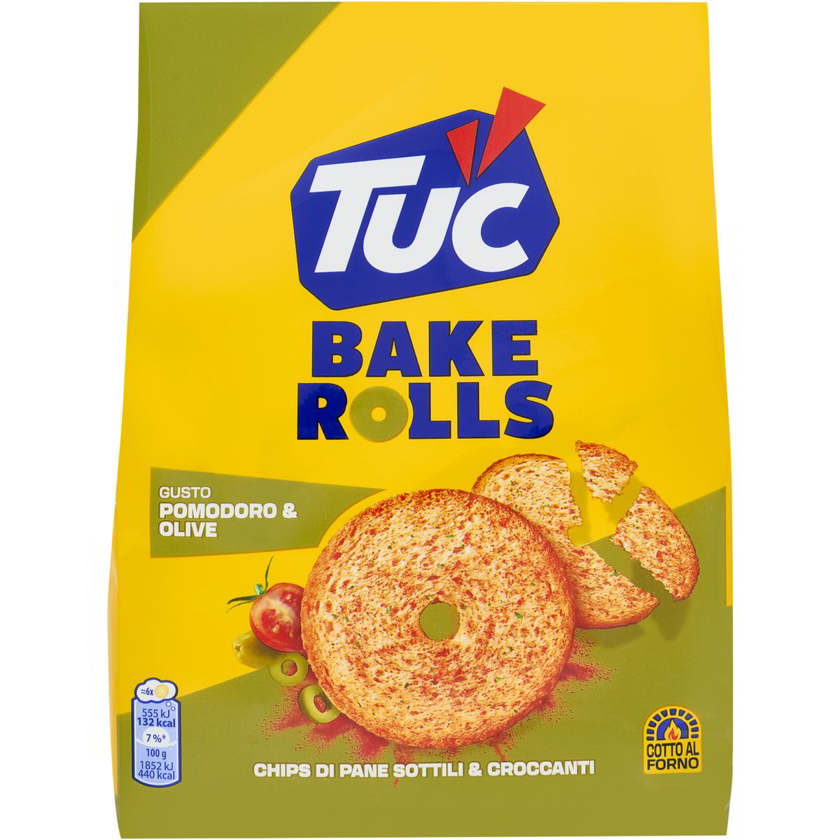 Chips di pane bake rolls pomodoro e olive TUC 150 G - Coop Shop