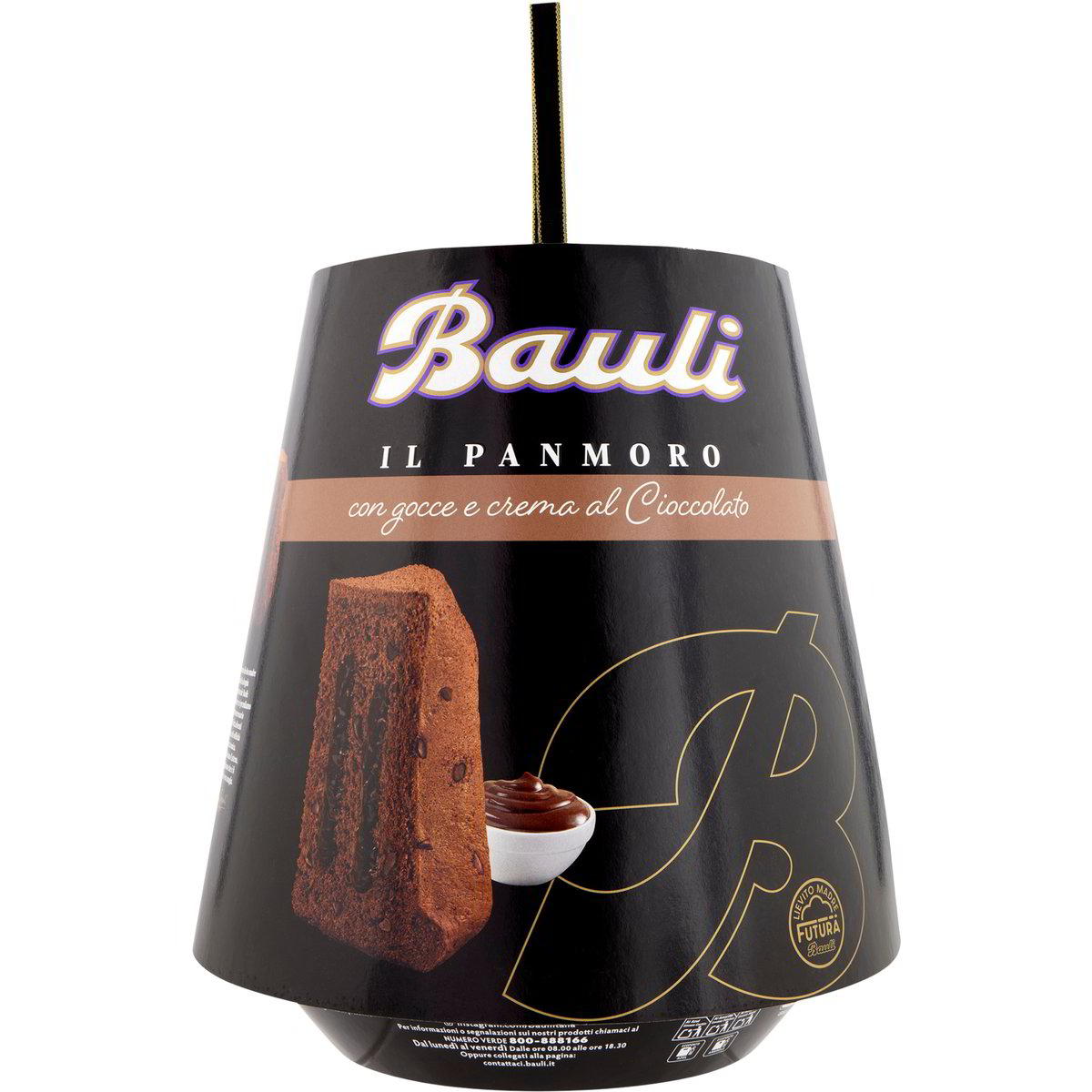 Pandoro panmoro gocce e crema al cioccolato BAULI 750 G - Coop Shop