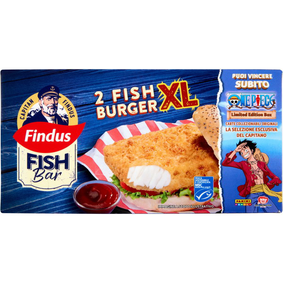 Merluzzo fish burger xl x2 FINDUS 270 G - Coop Shop