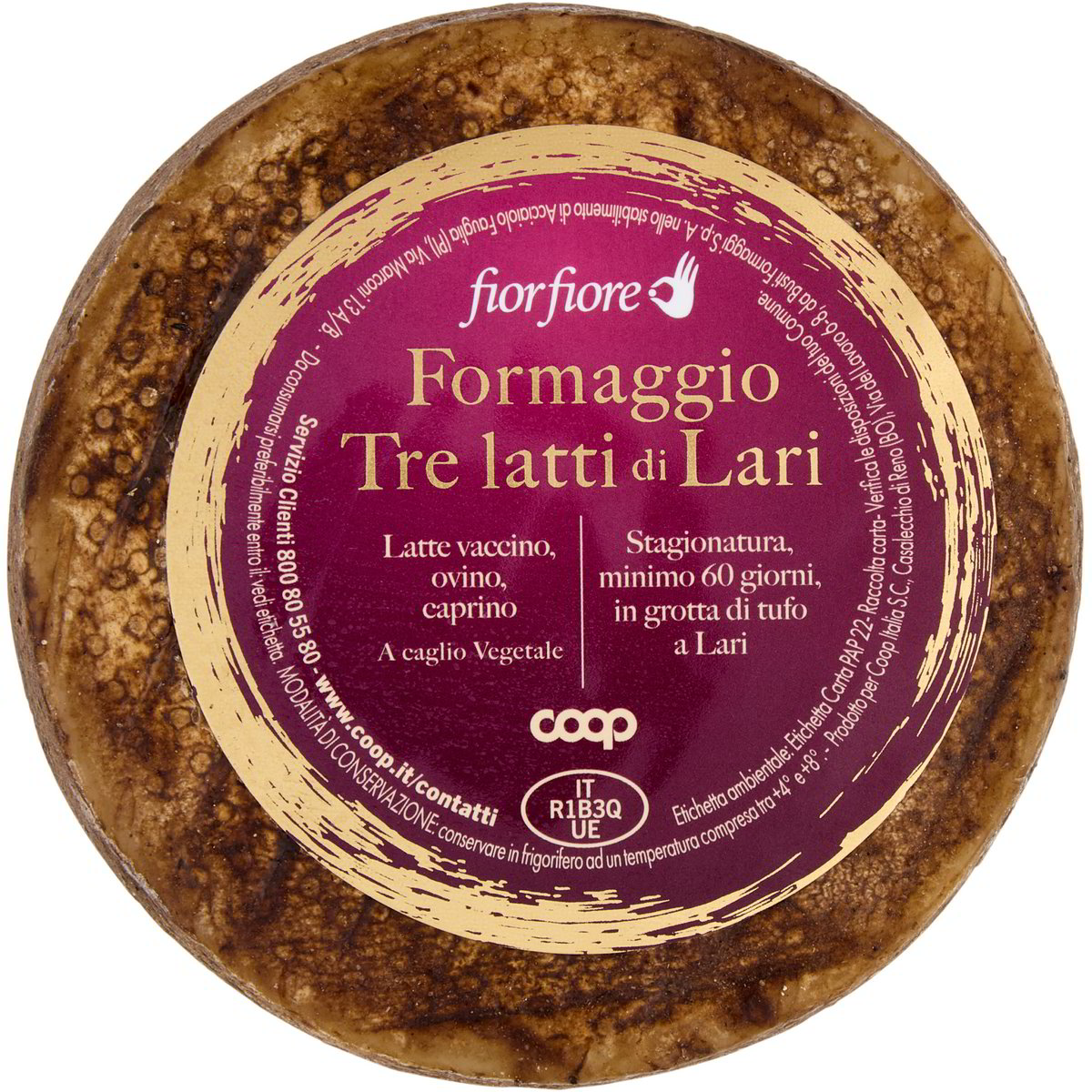 Formaggio tre latti di lari COOP - FIOR FIORE 600 G - Coop Shop